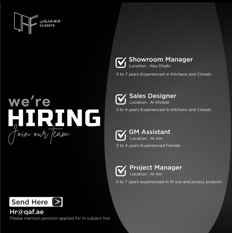 : Apply now to latest jobs in Dubai, UAE, Saudi, Qatar and other Gulf ...